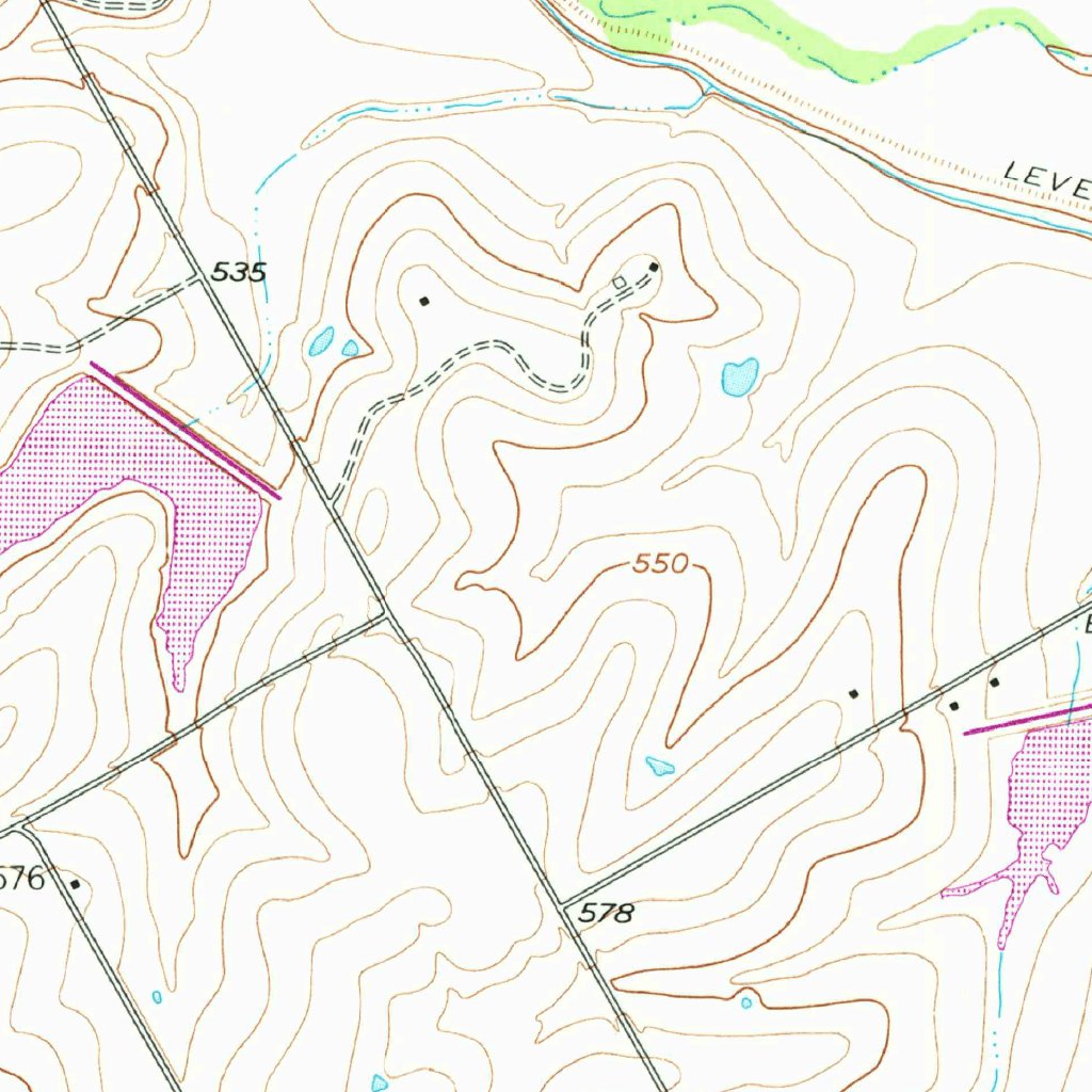 Malone, TX (1957, 24000-Scale) Map by United States Geological Survey ...