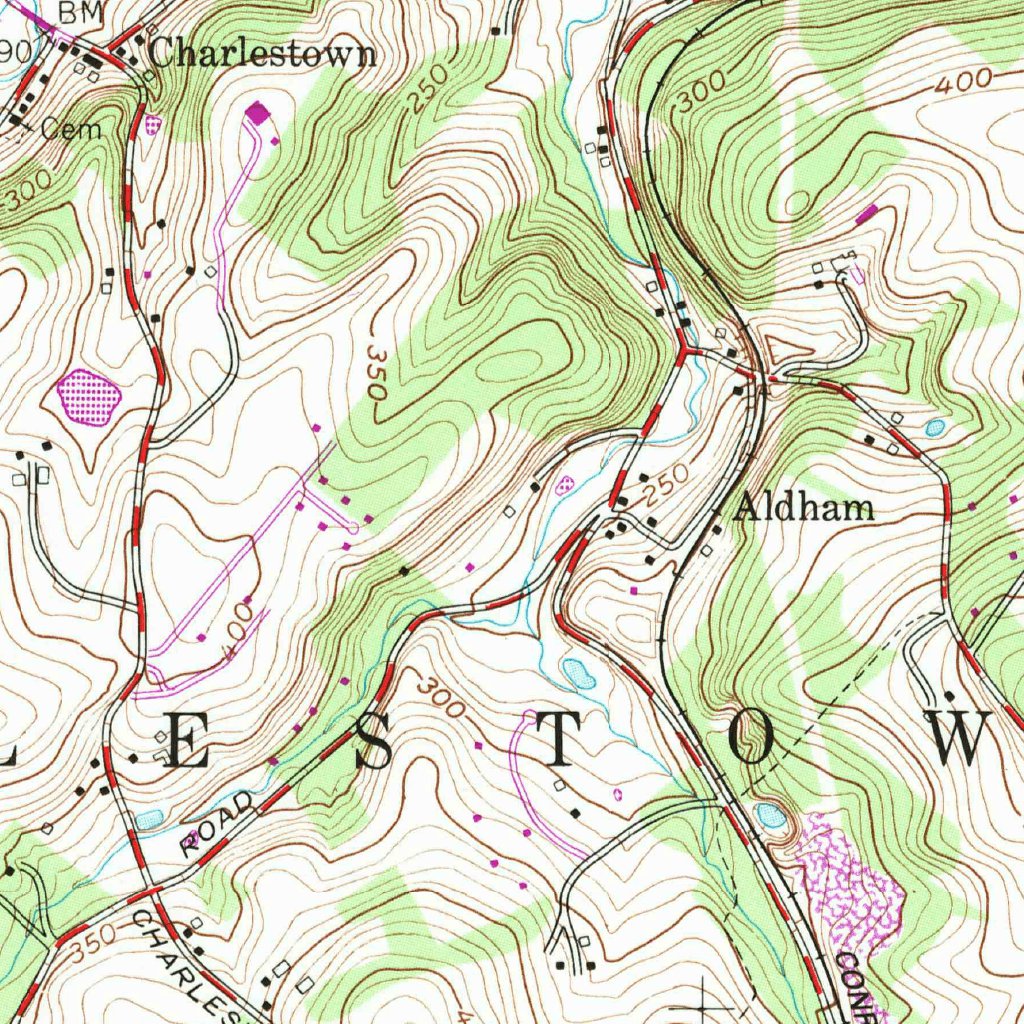 Malvern, PA (1955, 24000-Scale) Map by United States Geological Survey ...