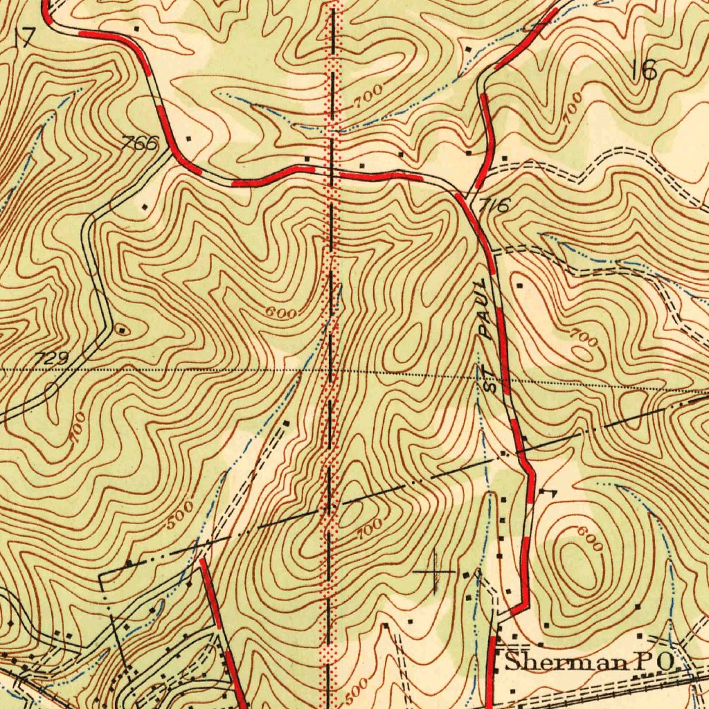 Manchester, MO (1947, 24000-Scale) Map by United States Geological ...