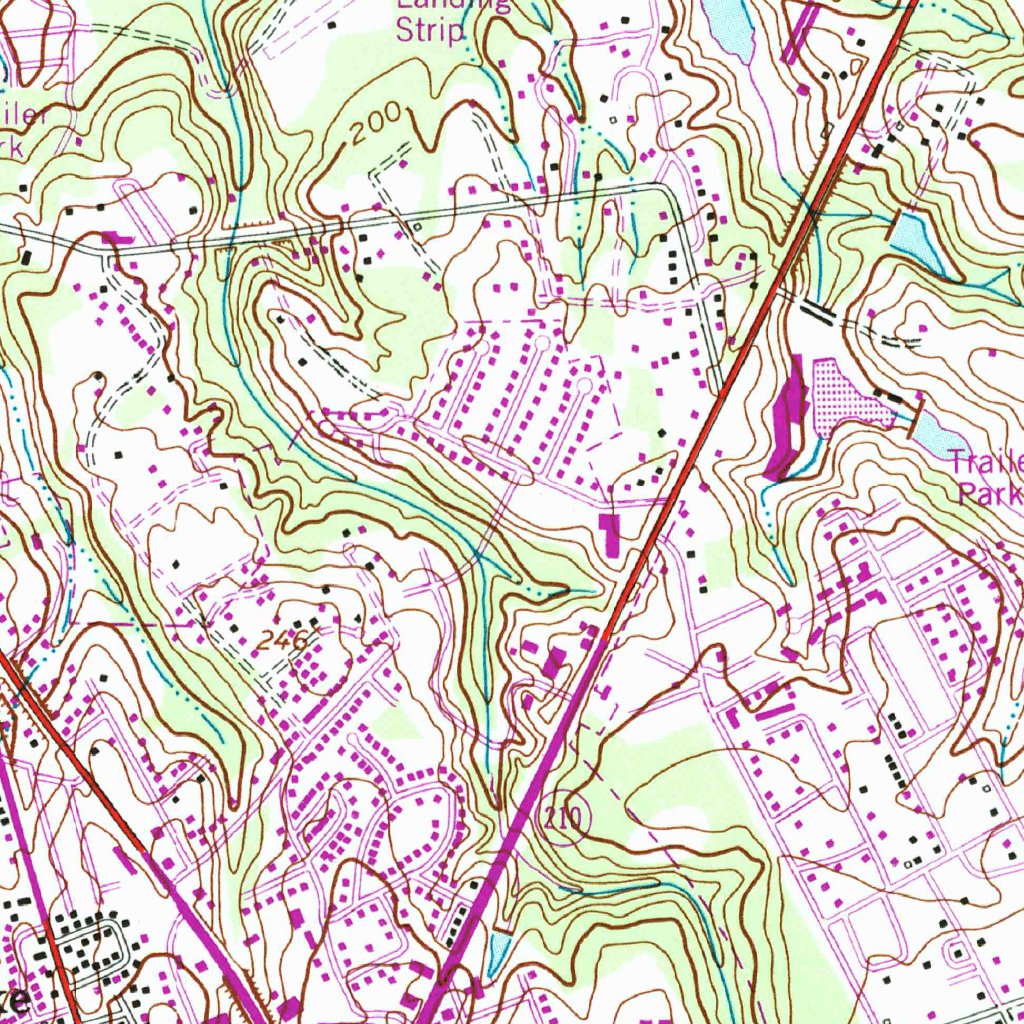 Manchester, NC (1957, 24000-Scale) Map by United States Geological ...