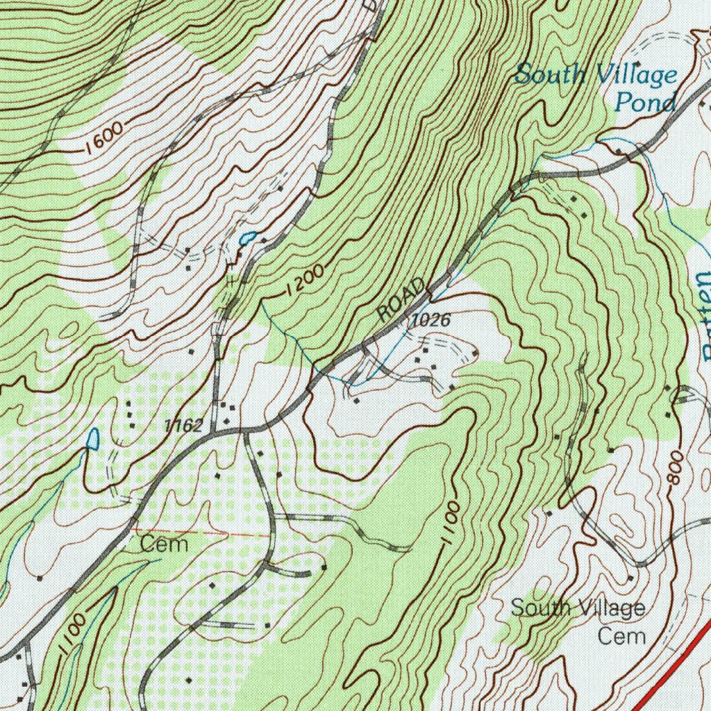 Manchester, VT (1997, 24000-Scale) Map by United States Geological ...