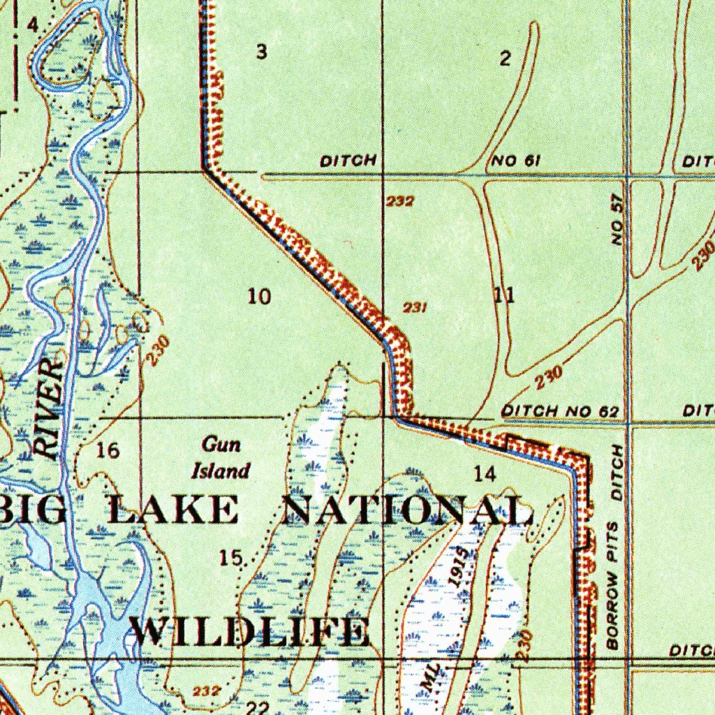 Manila, AR-MO (1956, 62500-Scale) Map by United States Geological ...