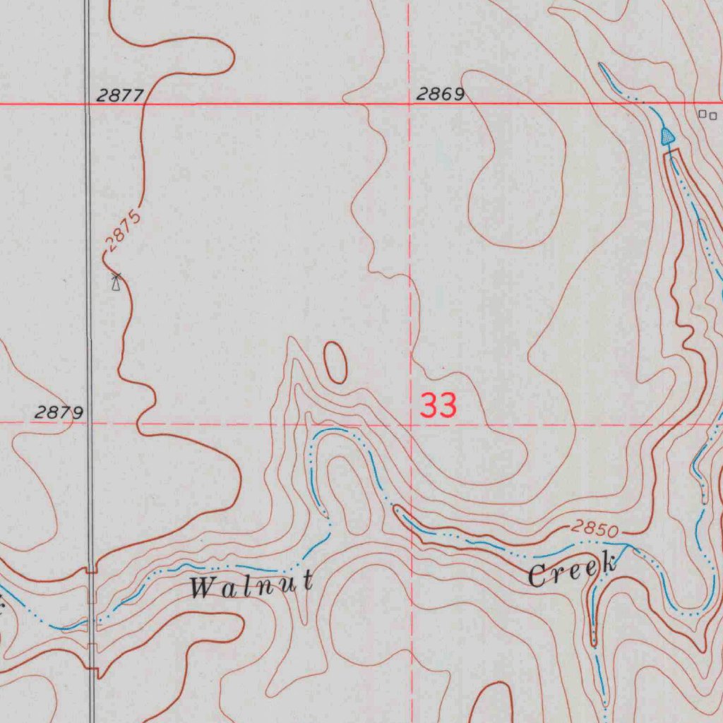 Manning, KS (1974, 24000-Scale) Map by United States Geological Survey ...