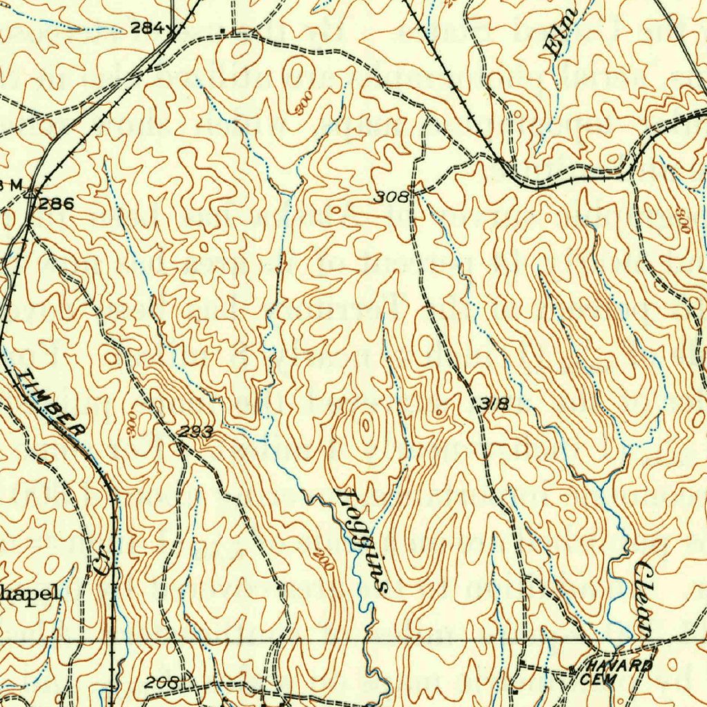 Manning, TX (1932, 62500-Scale) Map by United States Geological Survey ...