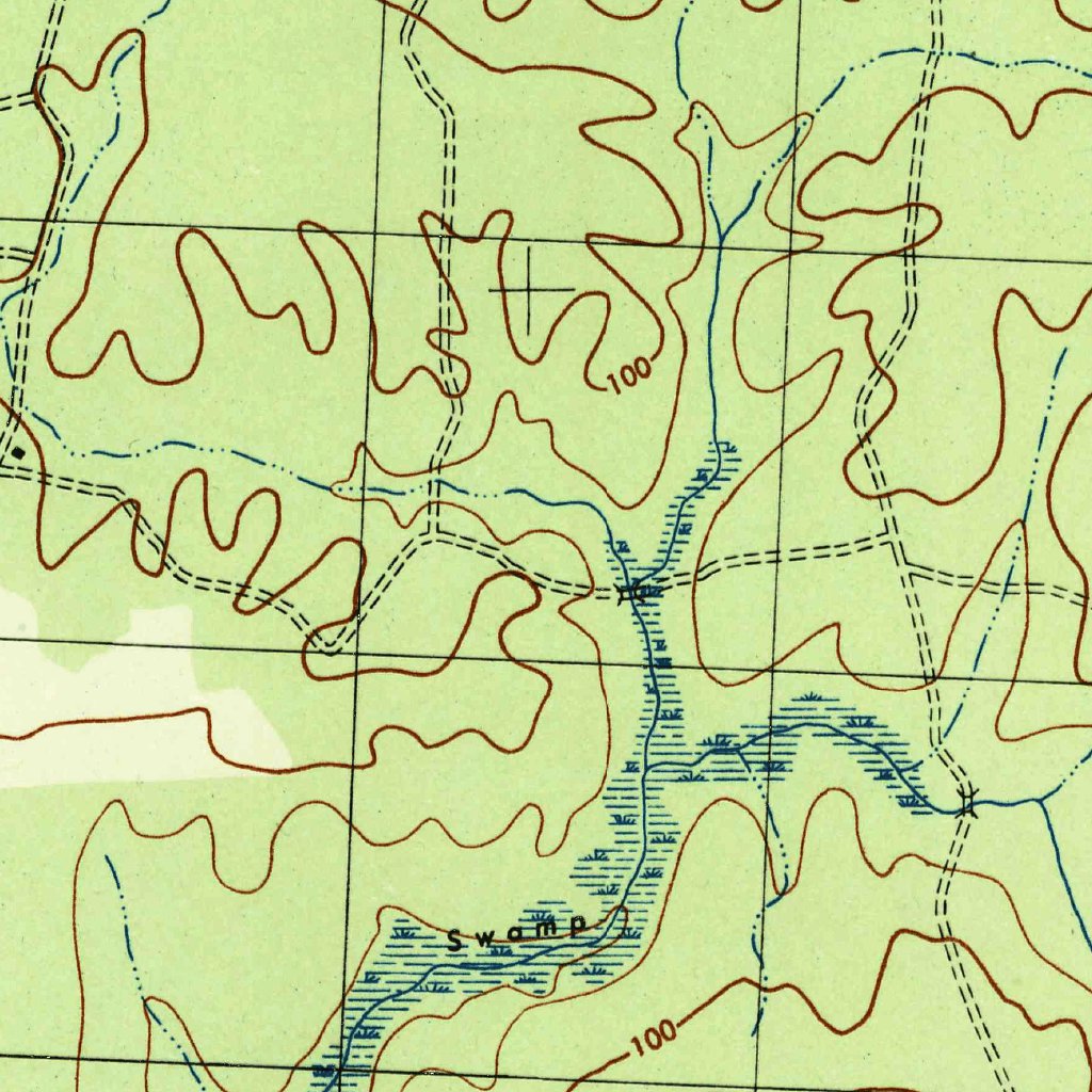 Manry, VA (1943, 31680-Scale) Map by United States Geological Survey ...