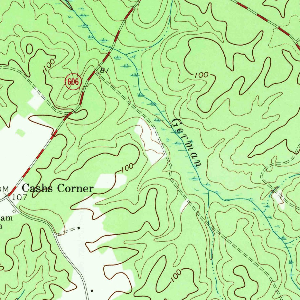 Manry, VA (1969, 24000-Scale) Map by United States Geological Survey ...