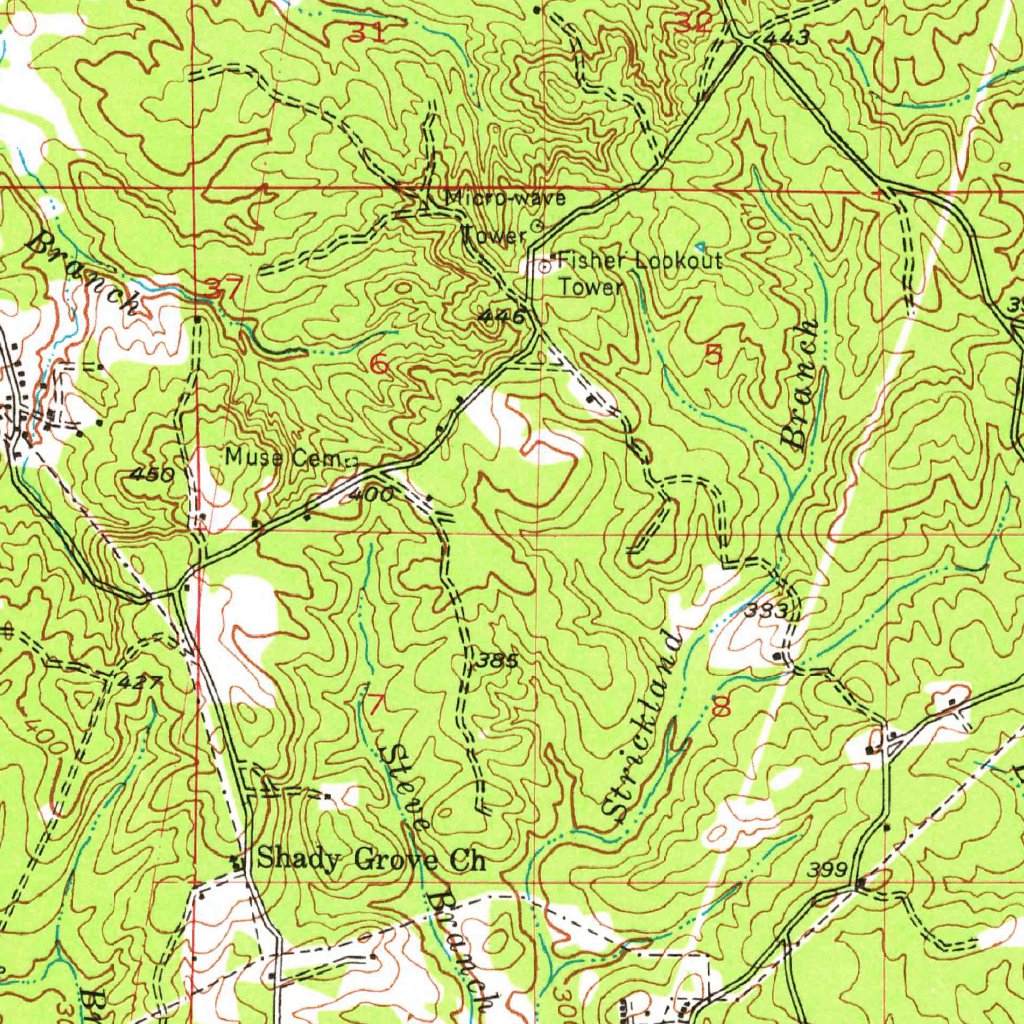Many, LA (1957, 62500-Scale) Map by United States Geological Survey ...