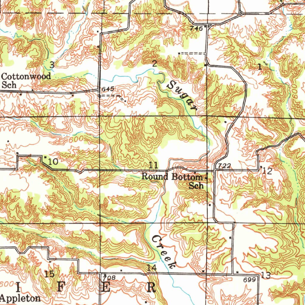 Maquon, IL (1941, 62500-Scale) Map by United States Geological Survey ...