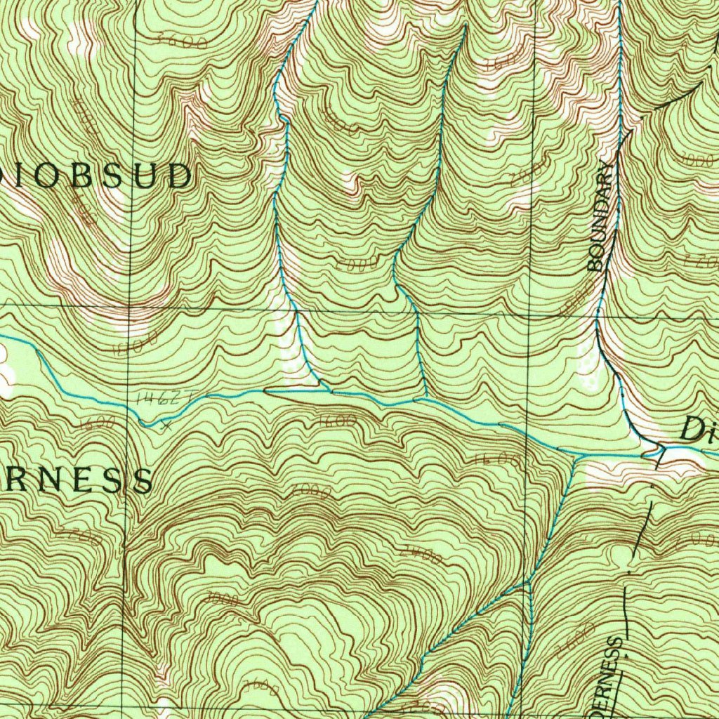 Marblemount, WA (1989, 24000-Scale) Map by United States Geological ...