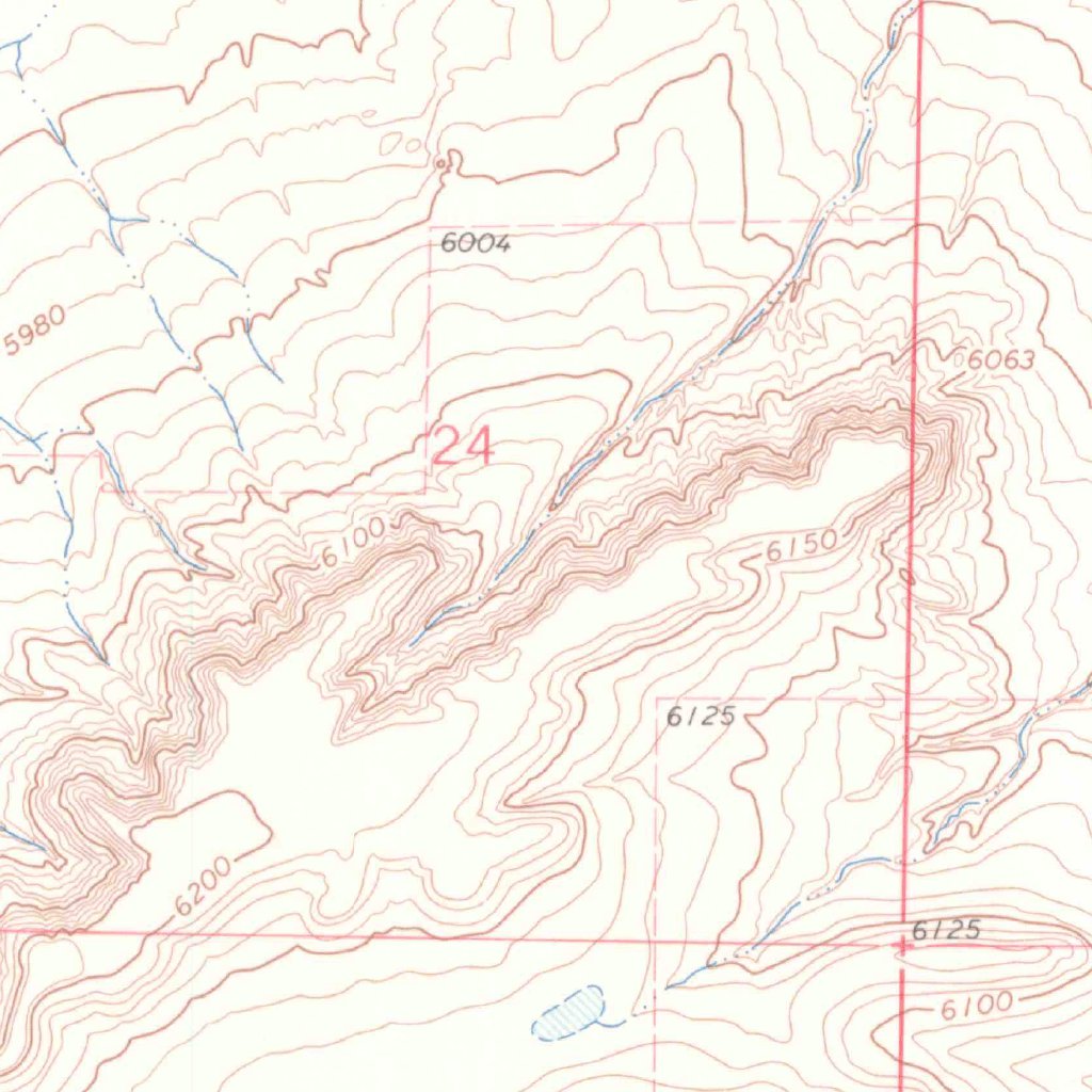 Maria Reservoir, CO (1963, 24000-Scale) Map by United States Geological ...