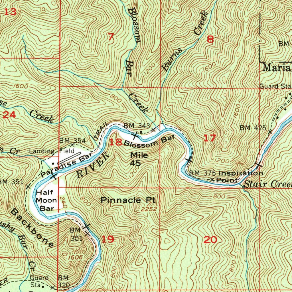 Marial, OR (1954, 62500-Scale) Map by United States Geological Survey ...