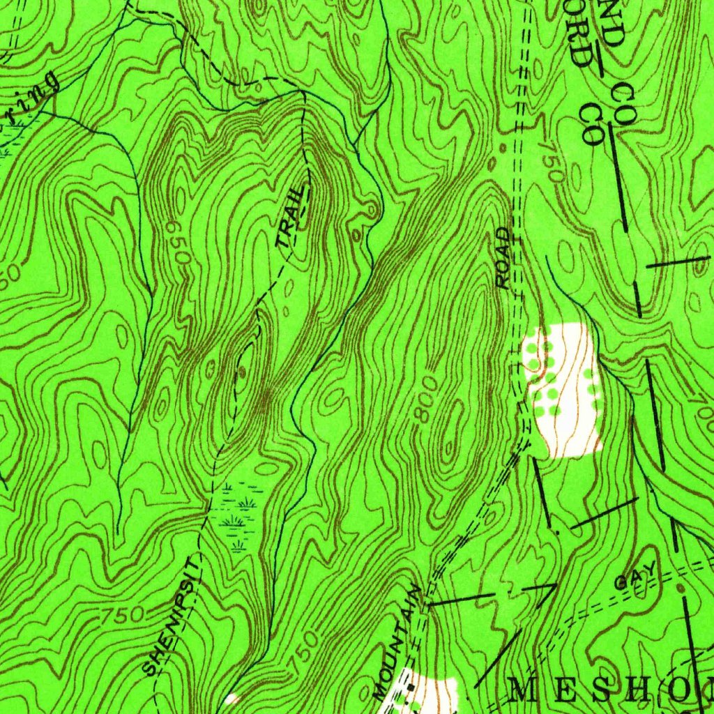 Marlborough, CT (1953, 24000-Scale) Map by United States Geological ...