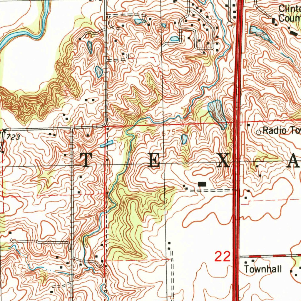 Maroa, IL (1998, 24000-Scale) Map by United States Geological Survey ...