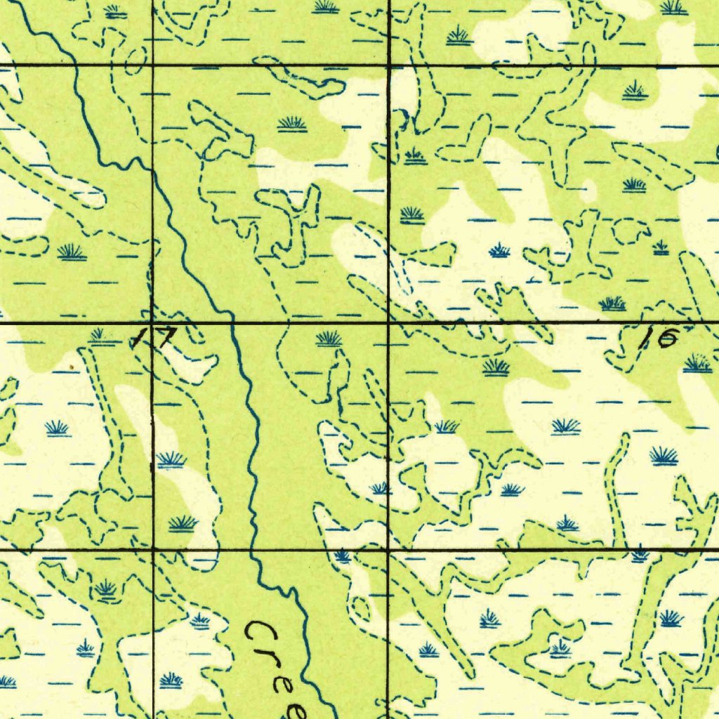 Marsh Creek Pool, MI (1931, 31680-Scale) Map by United States ...