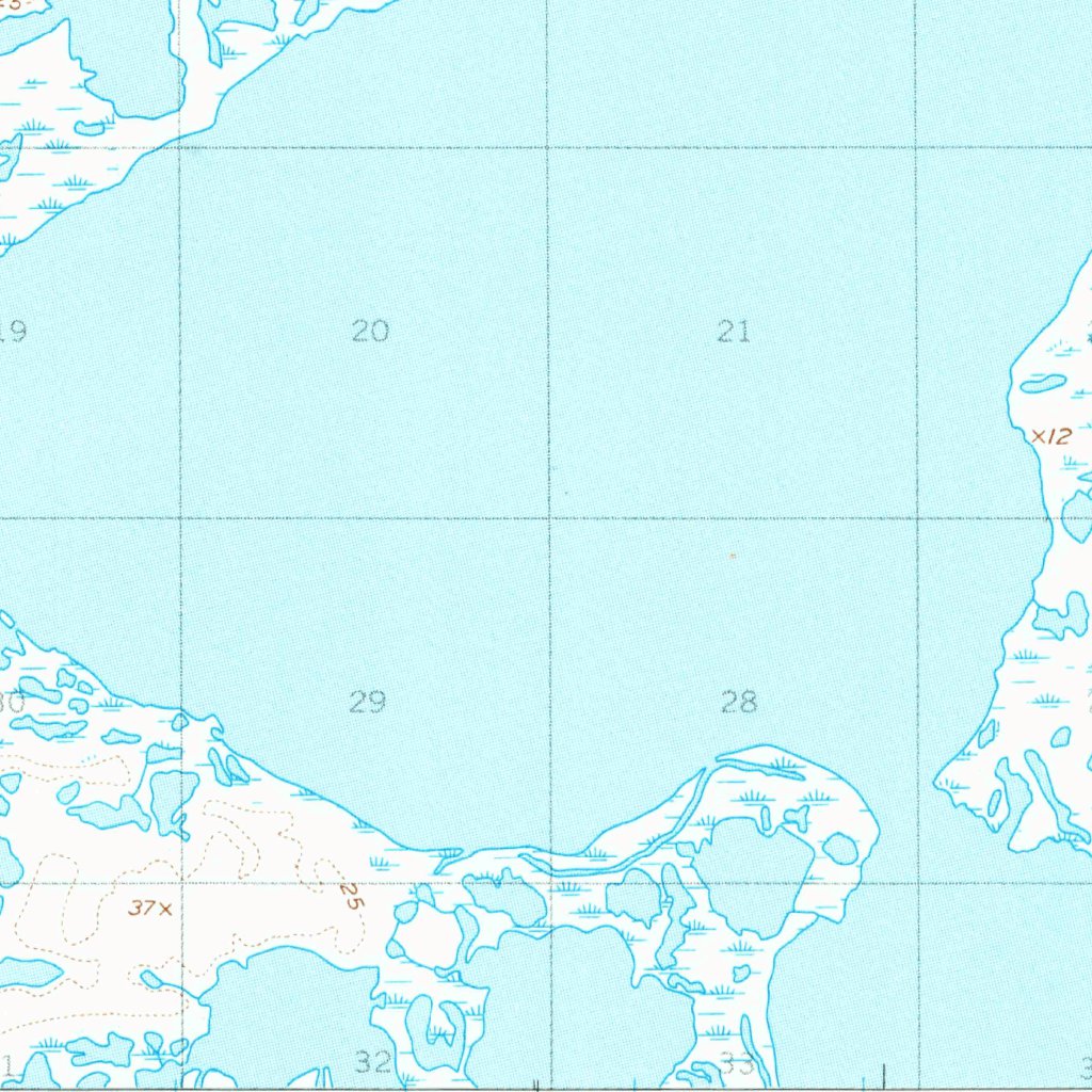 Marshall A-6, AK (1954, 63360-Scale) Map by United States Geological ...