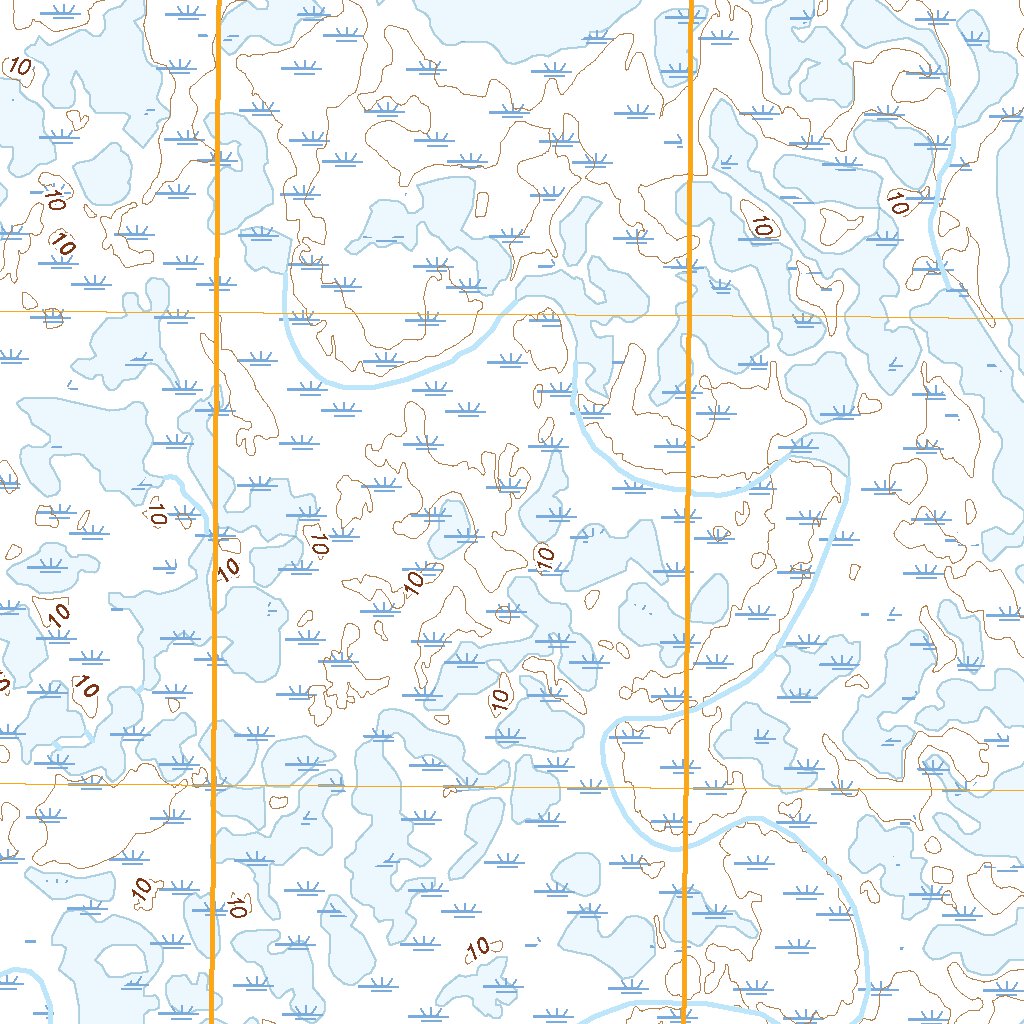 Marshall A-7 NW, AK (2020, 25000-Scale) Map by United States Geological ...