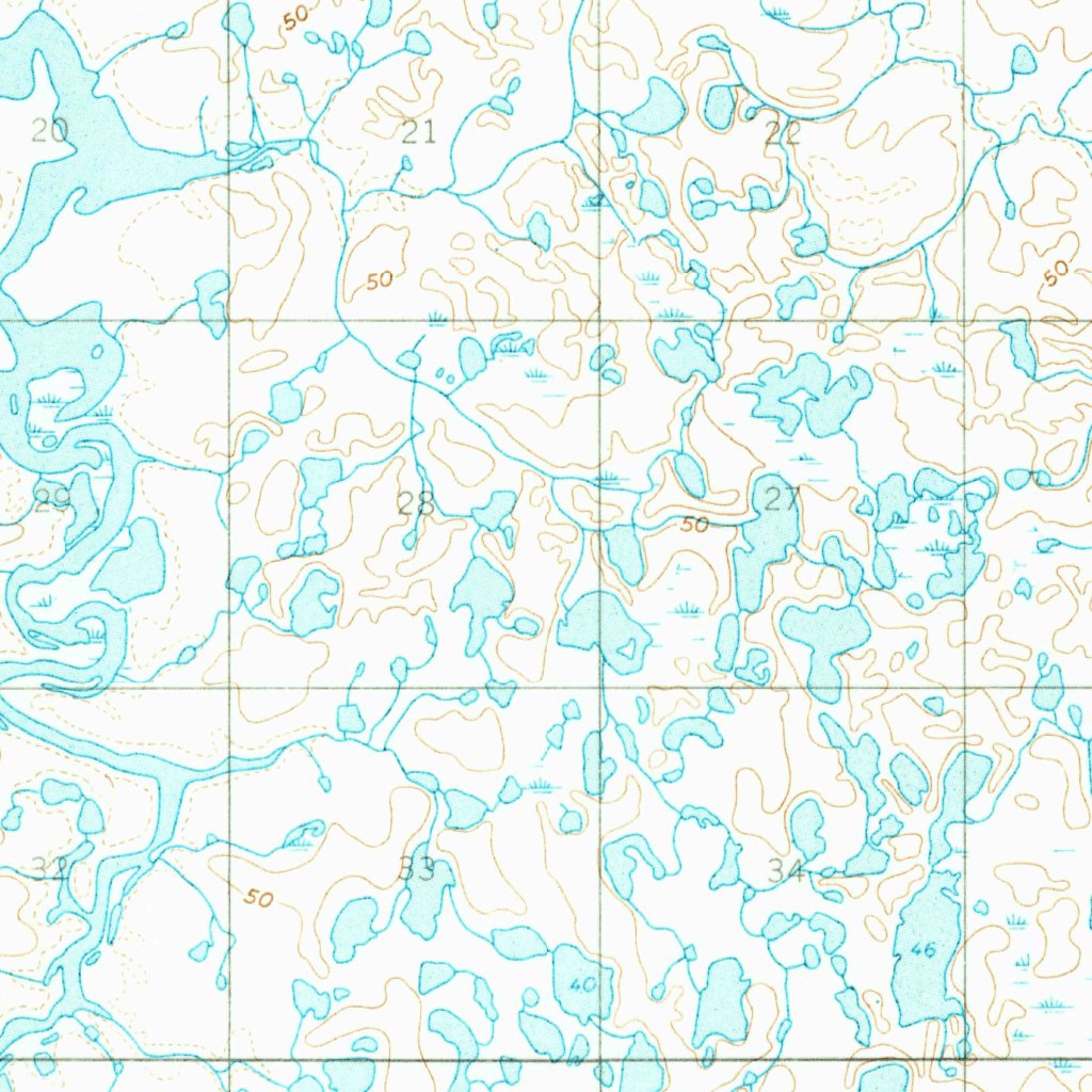 Marshall B-5, AK (1953, 63360-Scale) Map by United States Geological ...