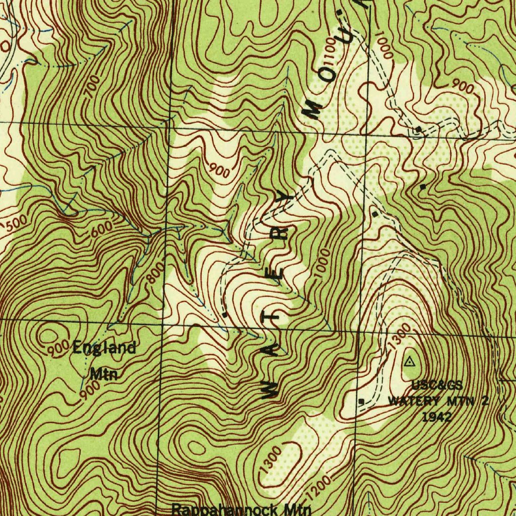 Marshall, VA (1944, 31680-Scale) Map by United States Geological Survey ...