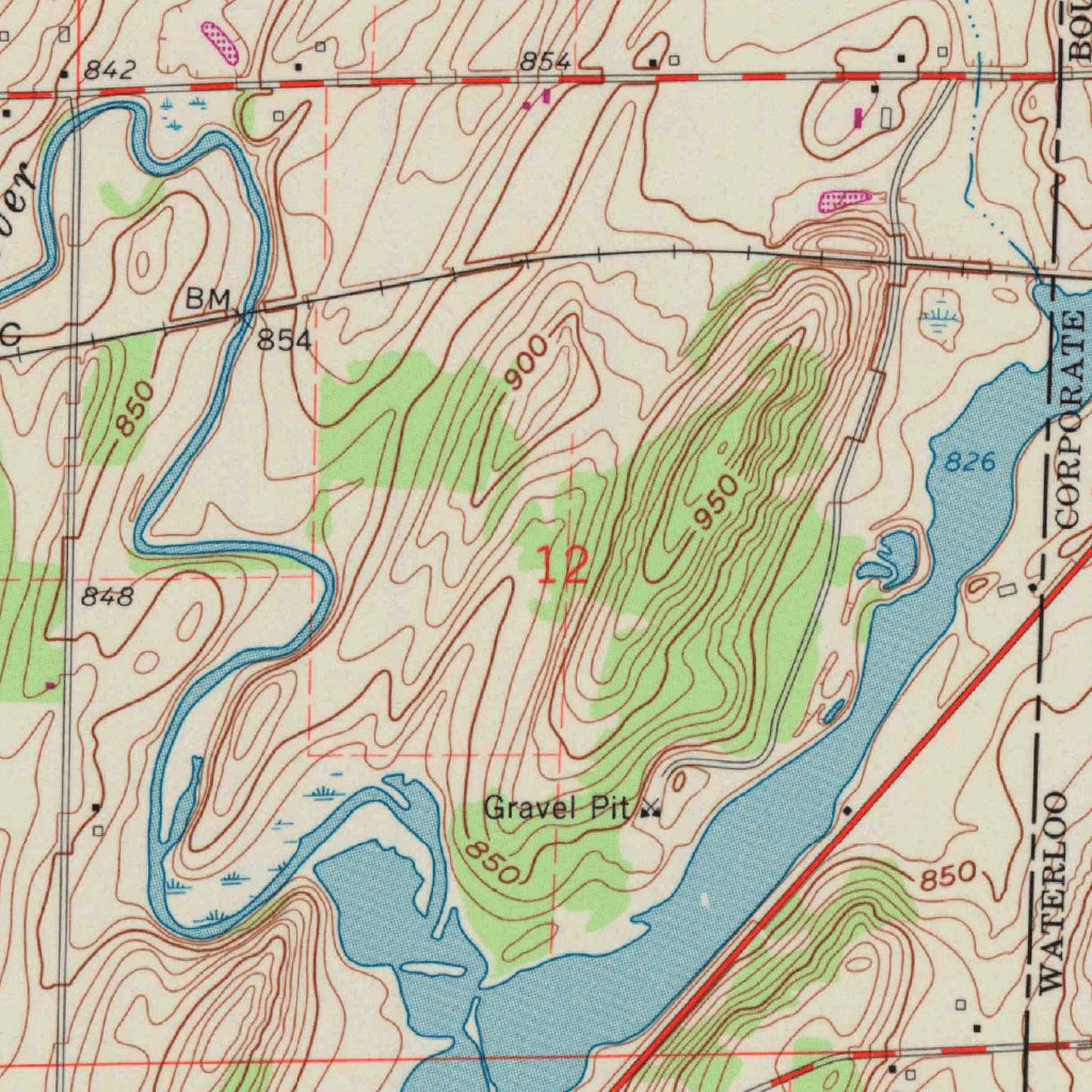Marshall, WI (1962, 24000-Scale) Map by United States Geological Survey ...