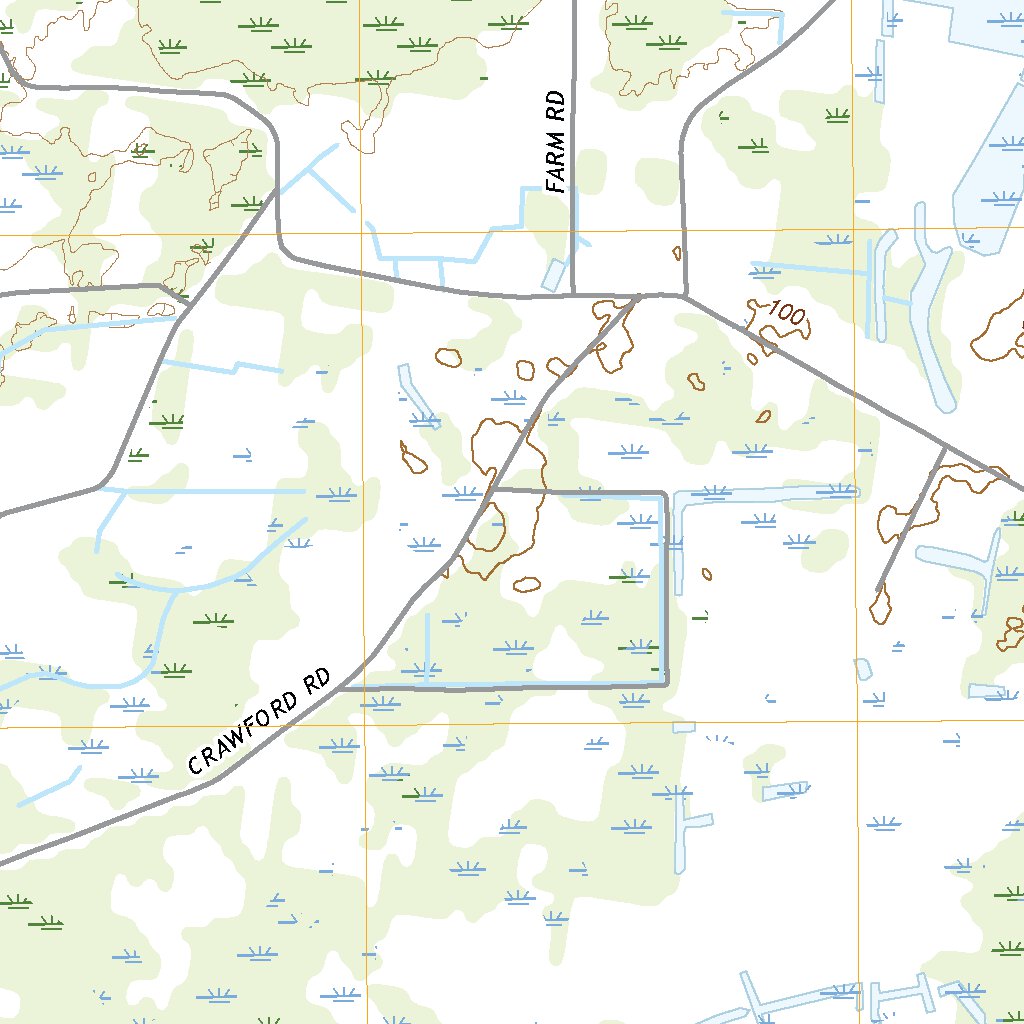 Mascotte, FL (2021, 24000-Scale) Map by United States Geological Survey ...