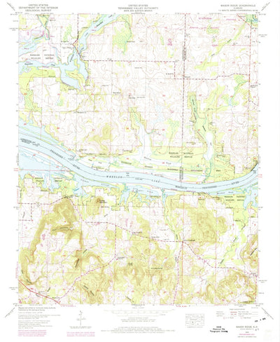 Mason Ridge, AL (1949, 24000-Scale) Map by United States Geological ...