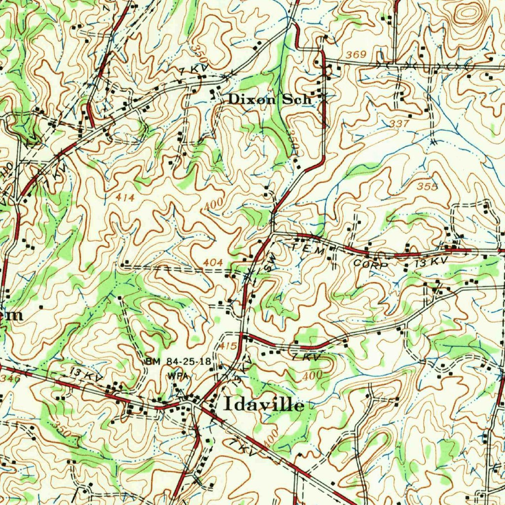 Mason, TN (1954, 62500-Scale) Map by United States Geological Survey ...
