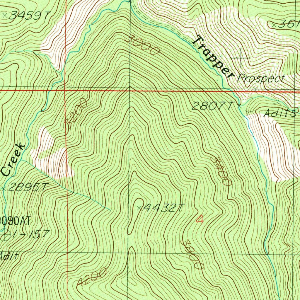 Masonia, ID (1988, 24000-Scale) Map by United States Geological Survey ...