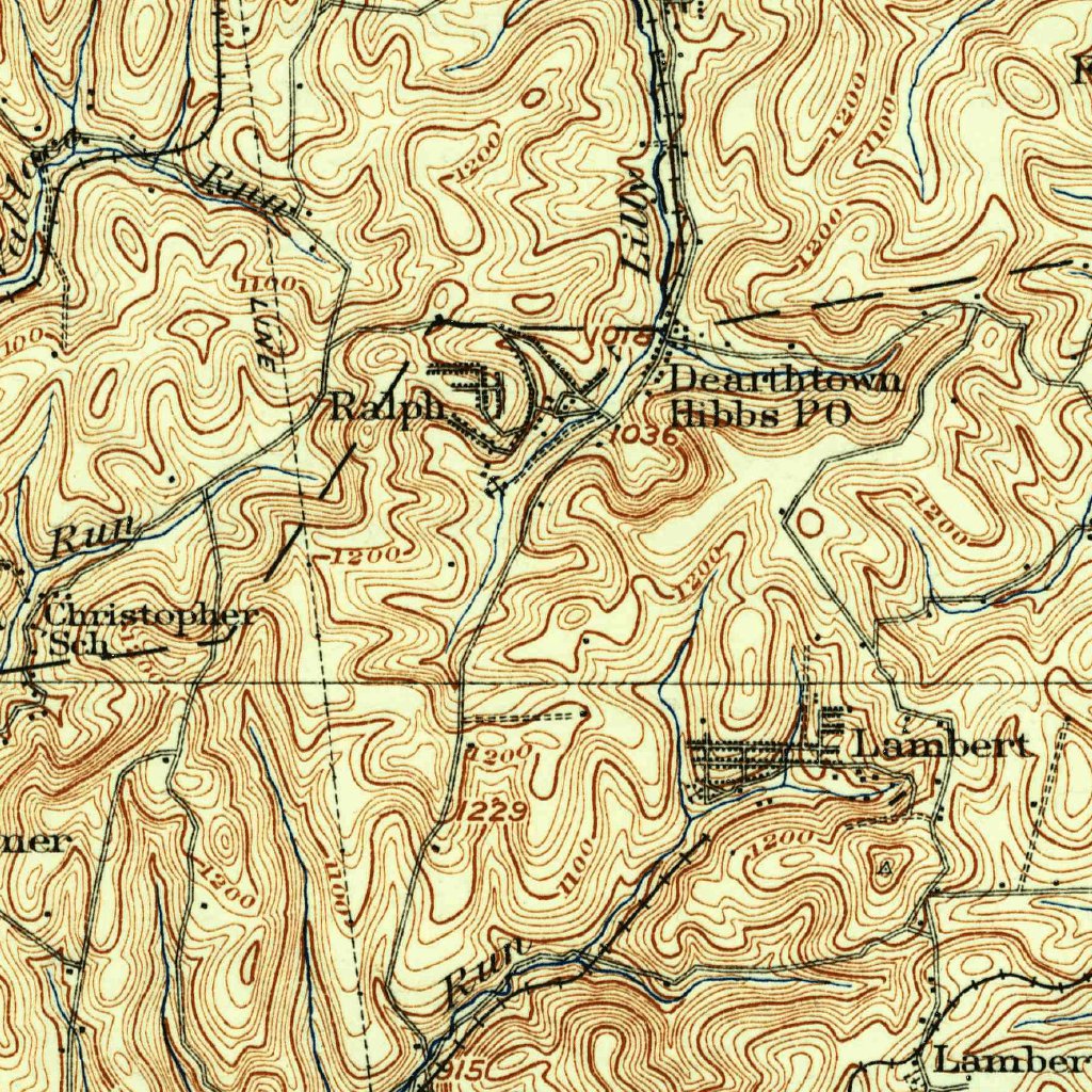 Masontown, PA (1935, 62500-Scale) Map by United States Geological ...