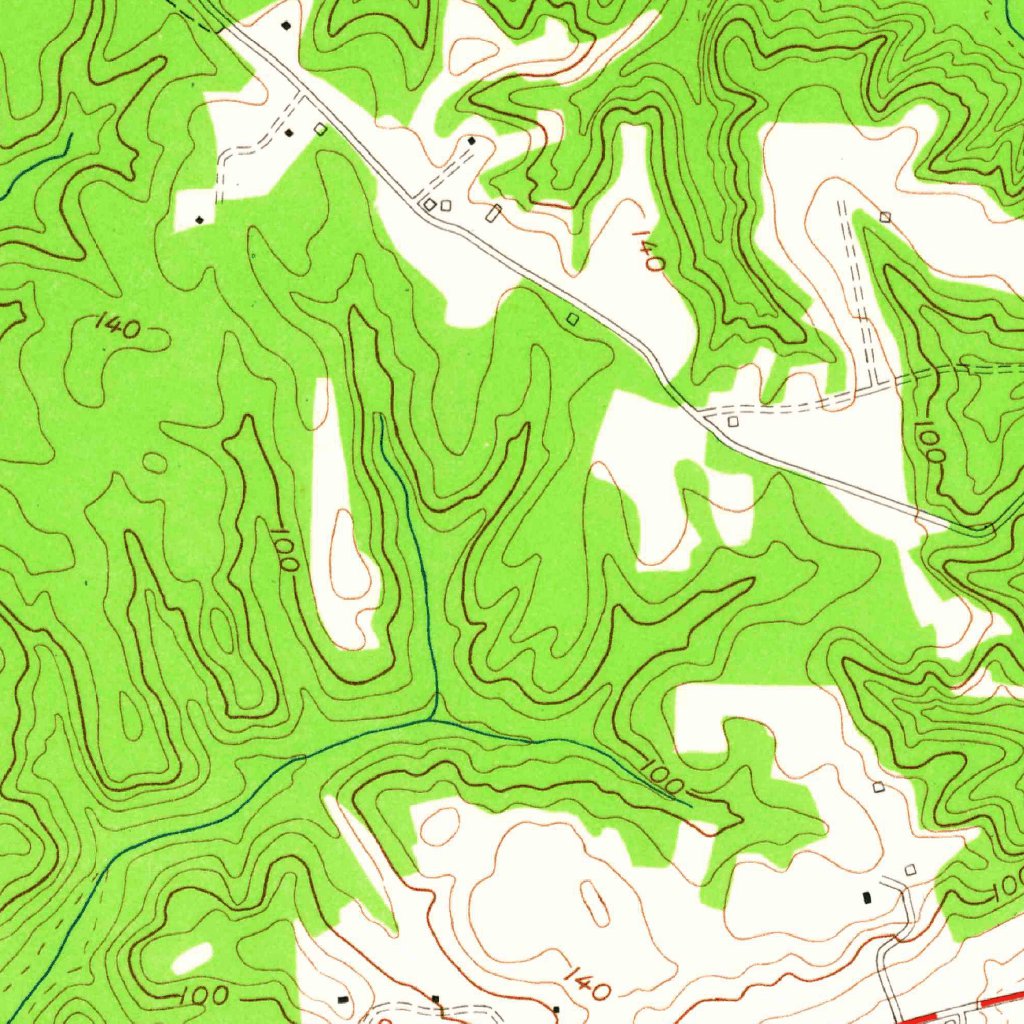 Mathias Point, VA-MD (1954, 24000-Scale) Map by United States ...
