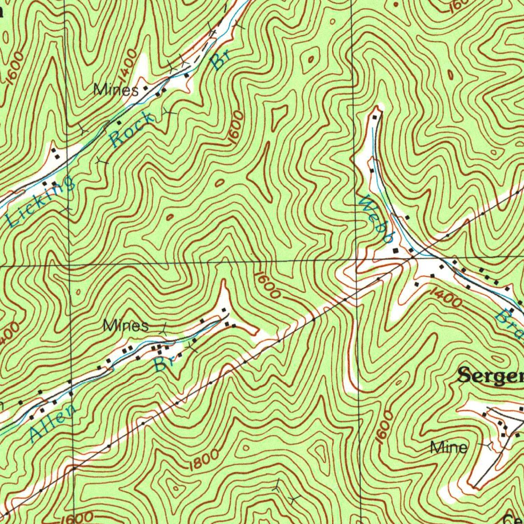 Mayking, KY (1992, 24000-Scale) Map by United States Geological Survey ...