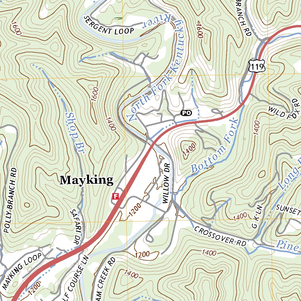 Mayking, KY (2022, 24000-Scale) Map by United States Geological Survey ...