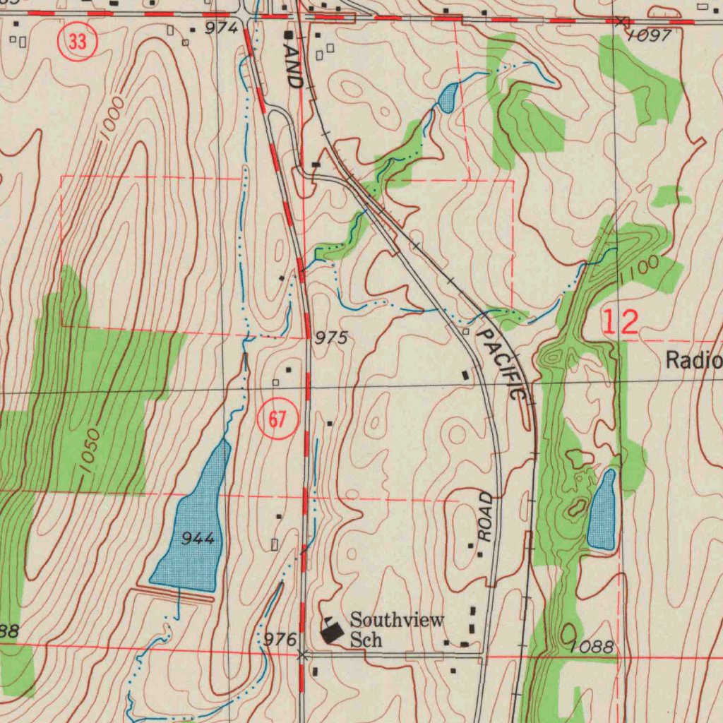 Mayville South, WI (1980, 24000-Scale) Map by United States Geological ...