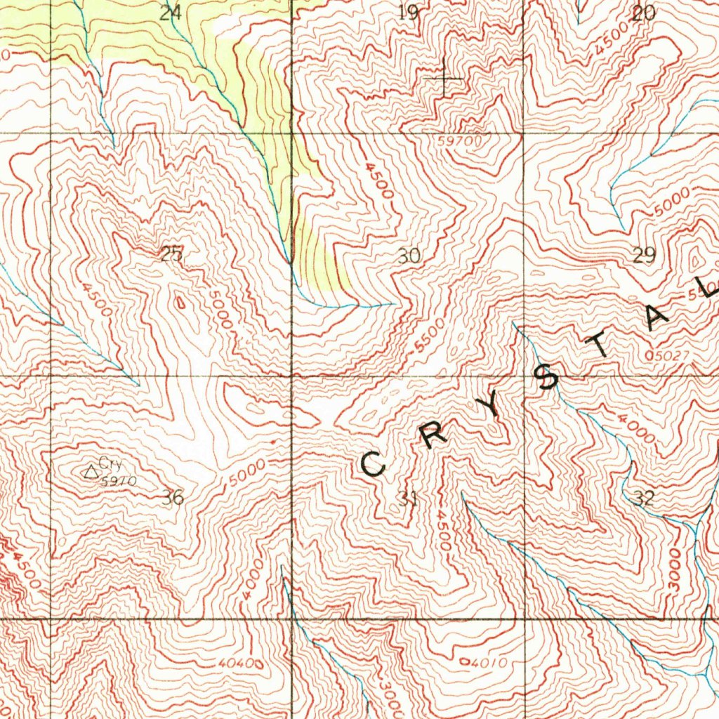Mccarthy B-7, AK (1959, 63360-Scale) Map by United States Geological ...