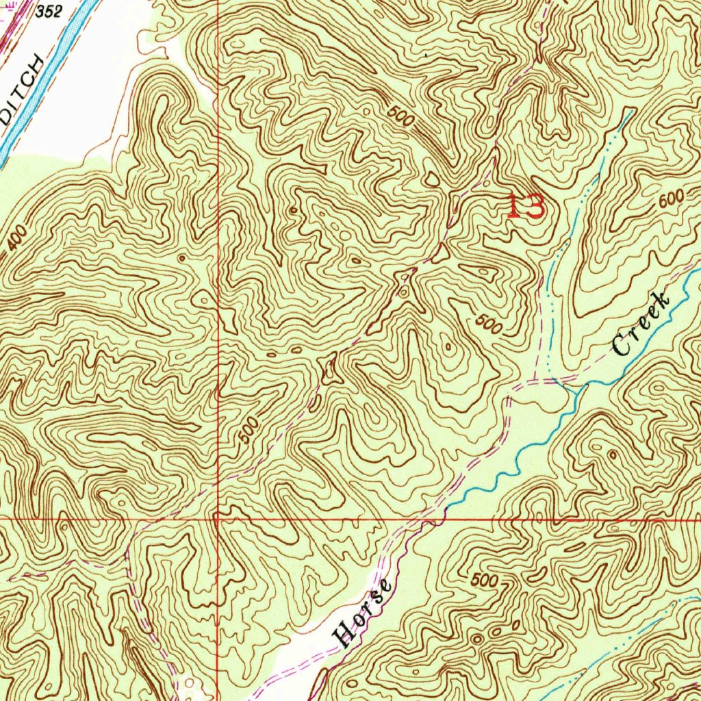 Mcclure, IL-MO (1947, 24000-Scale) Map by United States Geological ...