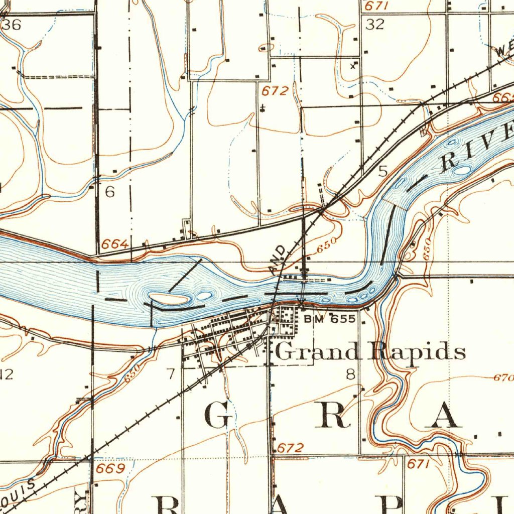 Mcclure, OH (1909, 62500-Scale) Map by United States Geological Survey ...