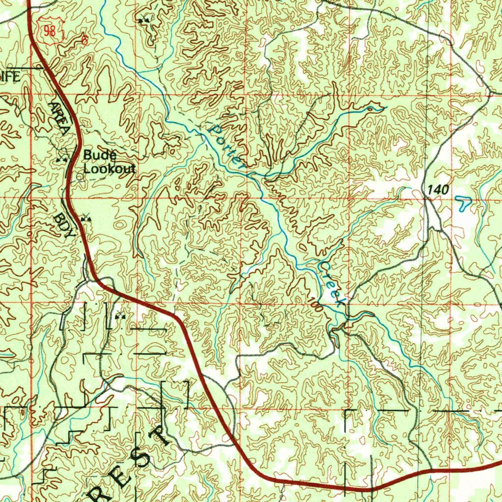 Mccomb, MS-LA (1994, 100000-Scale) Map by United States Geological ...