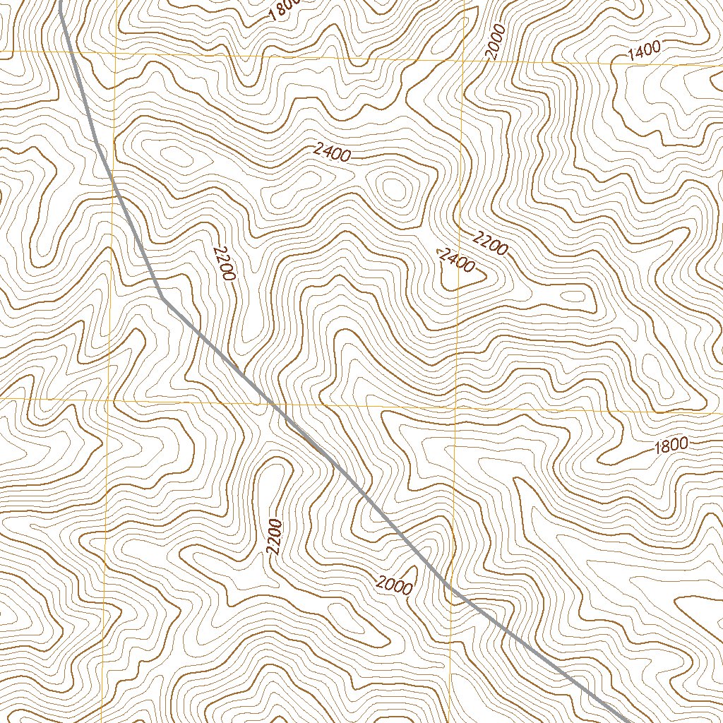 McCoy Peak, CA (2021, 24000-Scale) Map by United States Geological ...