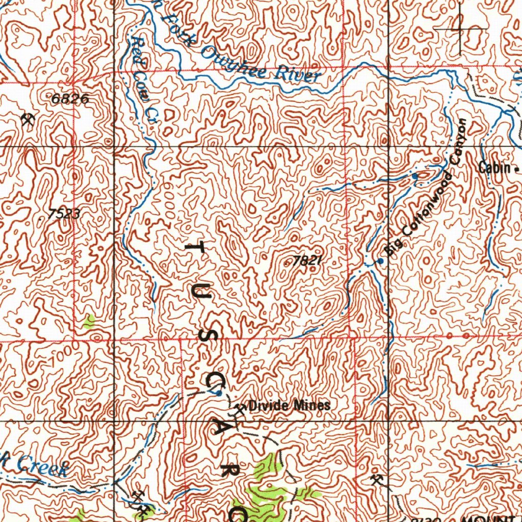 Mcdermitt, NV-ID-OR (1955, 250000-Scale) Map by United States ...