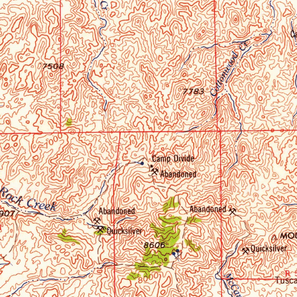 Mcdermitt, NV-ID-OR (1959, 250000-Scale) Map by United States ...