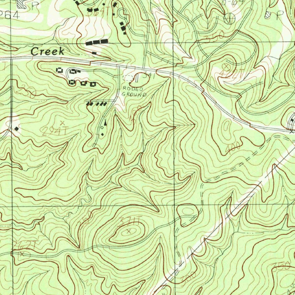 Mcgee Bend, TX (1984, 24000-Scale) Map by United States Geological ...