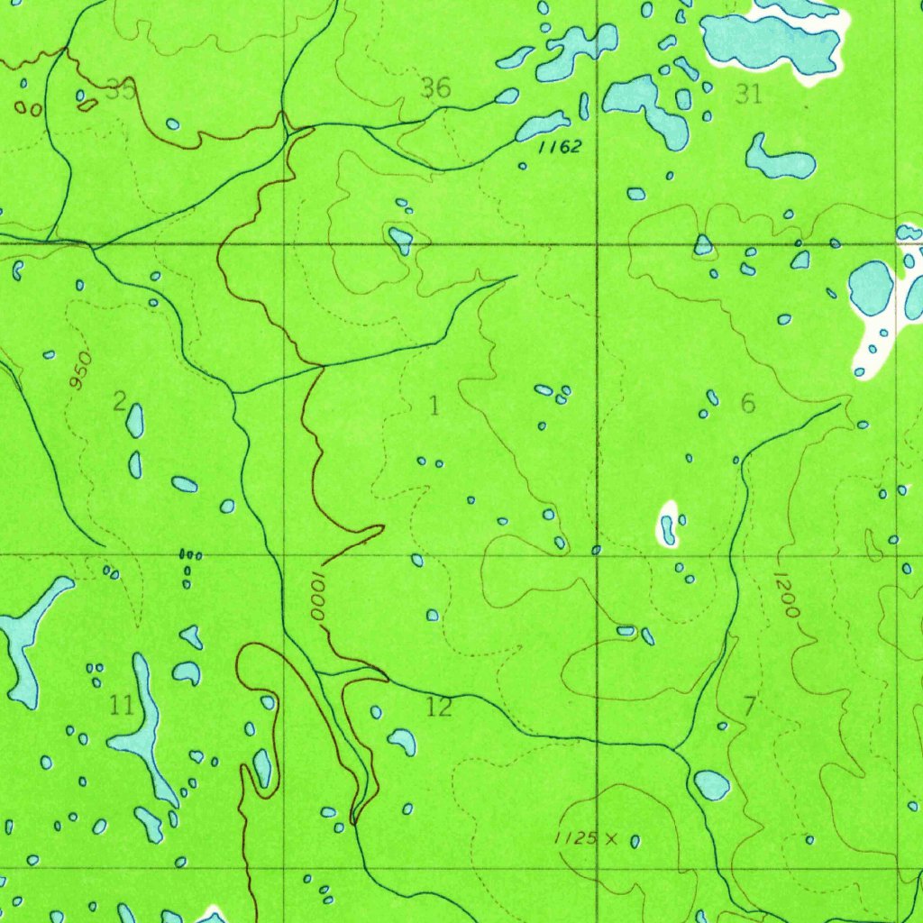 Mcgrath B-4, AK (1954, 63360-Scale) Map by United States Geological ...
