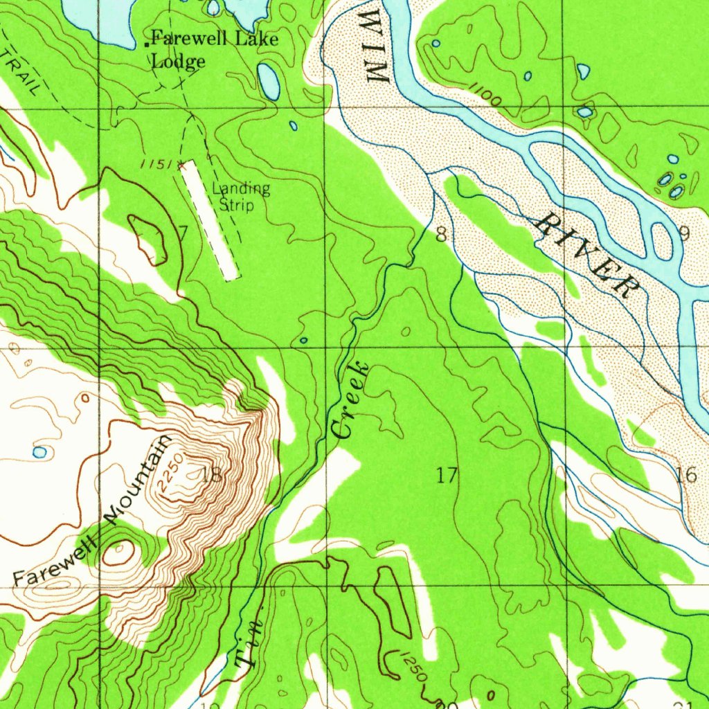 Mcgrath C-2, AK (1958, 63360-Scale) Map by United States Geological ...