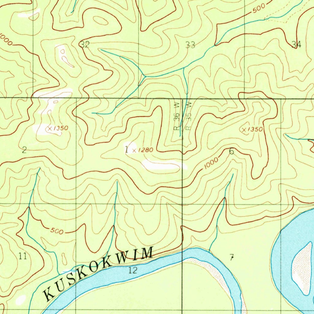 Mcgrath C-6, AK (1954, 63360-Scale) Map by United States Geological ...