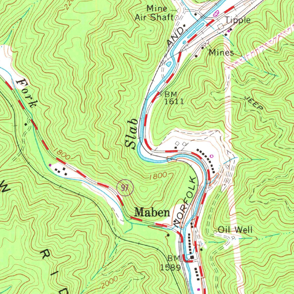 Mcgraws, WV (1967, 24000-Scale) Map by United States Geological Survey ...