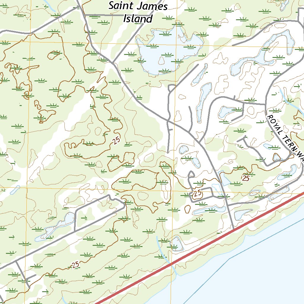 McIntyre, FL (2021, 24000-Scale) Map by United States Geological Survey ...
