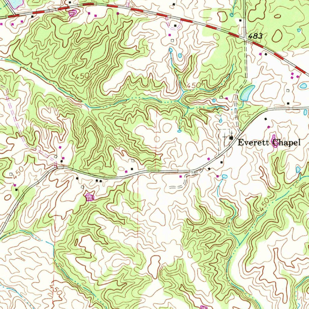Mckenzie, TN (1967, 24000-Scale) Map by United States Geological Survey ...