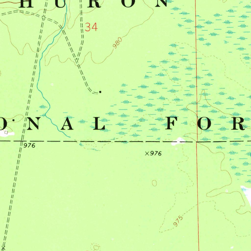 Mckinley, MI (1972, 24000-Scale) Map by United States Geological Survey ...