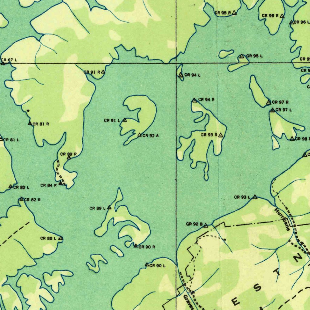 Mclean Rock, TN (1936, 48000-Scale) Map by United States Geological ...