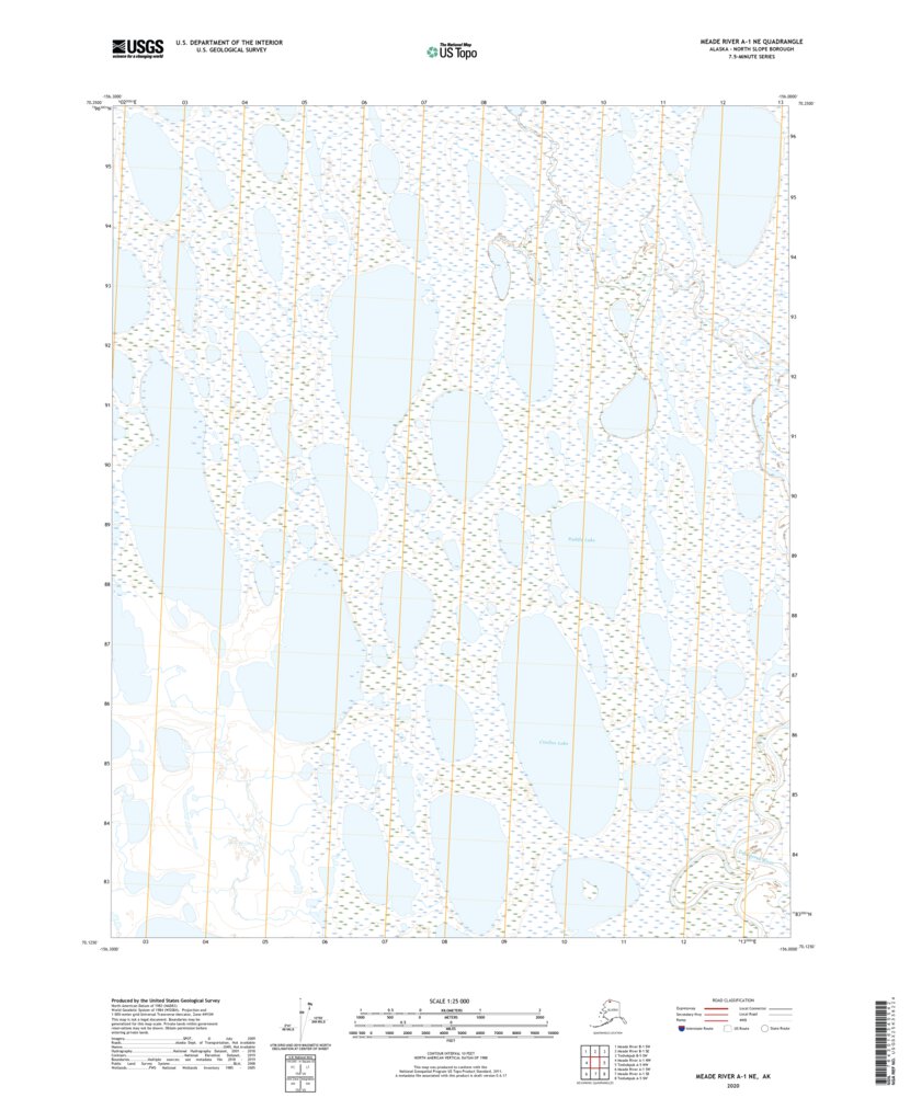 Meade River A-1 NE, AK (2020, 25000-Scale) Map by United States ...
