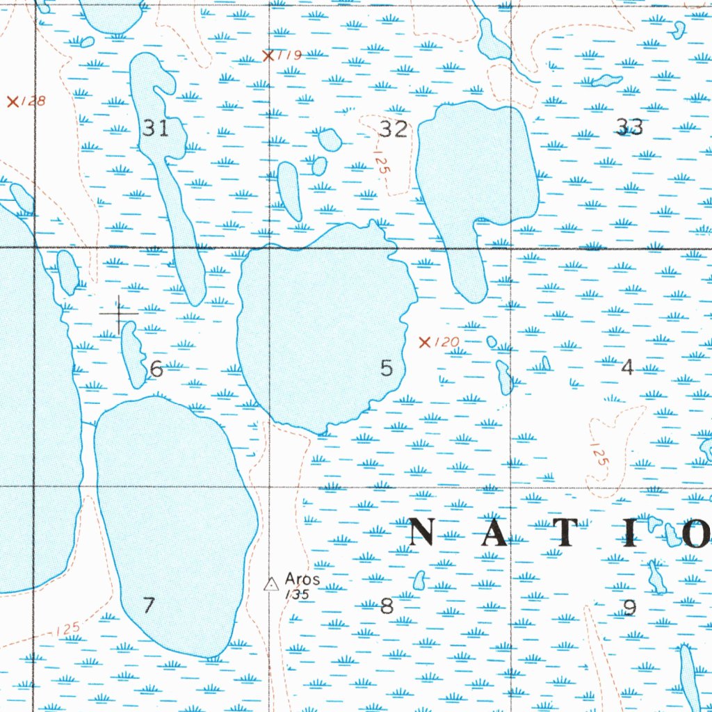 Meade River A-4, AK (1955, 63360-Scale) Map by United States Geological ...